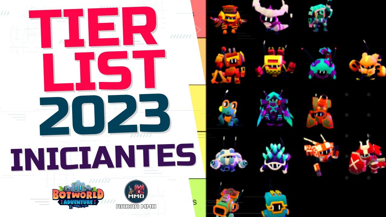 TIER LIST 2023 PARA INICIANTES - DICAS BOTWORLD ADVENTURE - YouTube