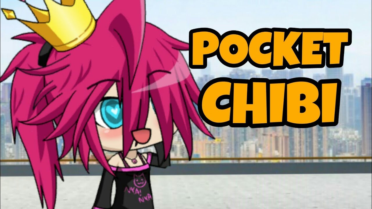Como criar personagem e grava no (pocket chibi) - YouTube