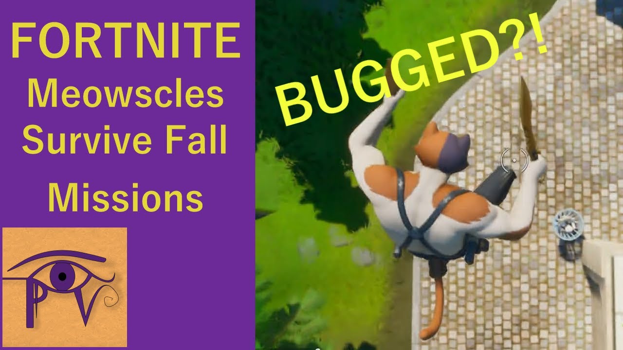 Meowscles "Survive a fall from 5 stories" (Bugged?) - YouTube