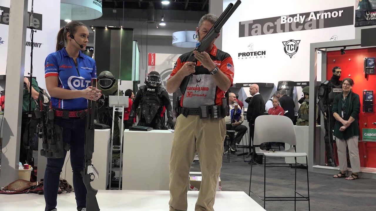 SHOT Show 2015: Team Safariland: Maggie Reese and Mike Voight - YouTube
