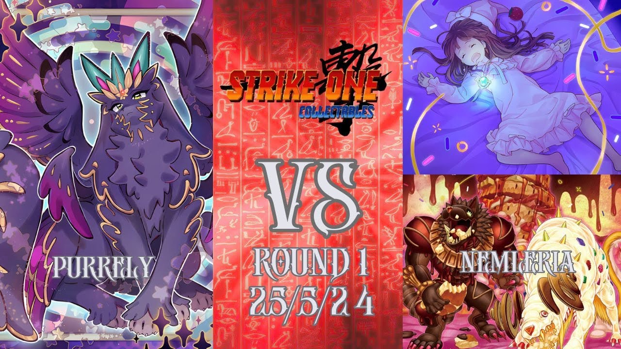 Strike One Collectables Round 1 25/5/24 Purrely vs Nemleria - YouTube