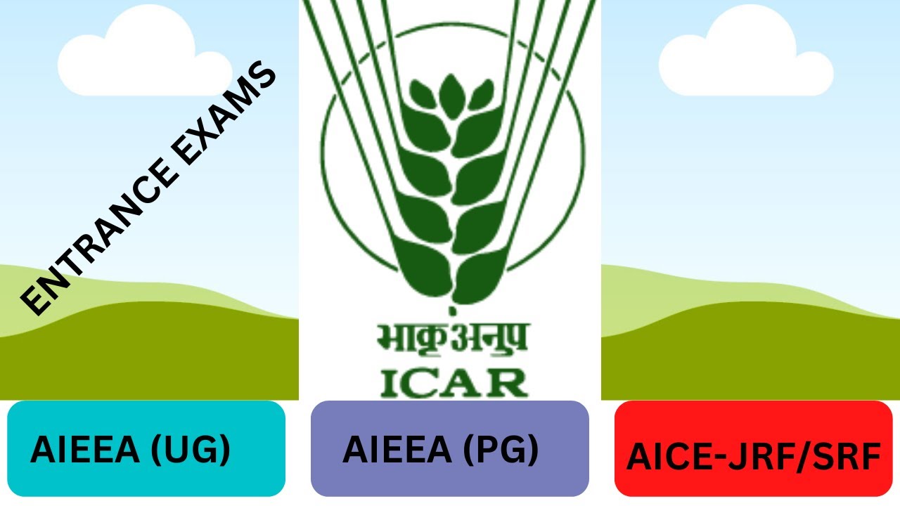 The examinations conduct by Indian Council of Agricultural Research ...