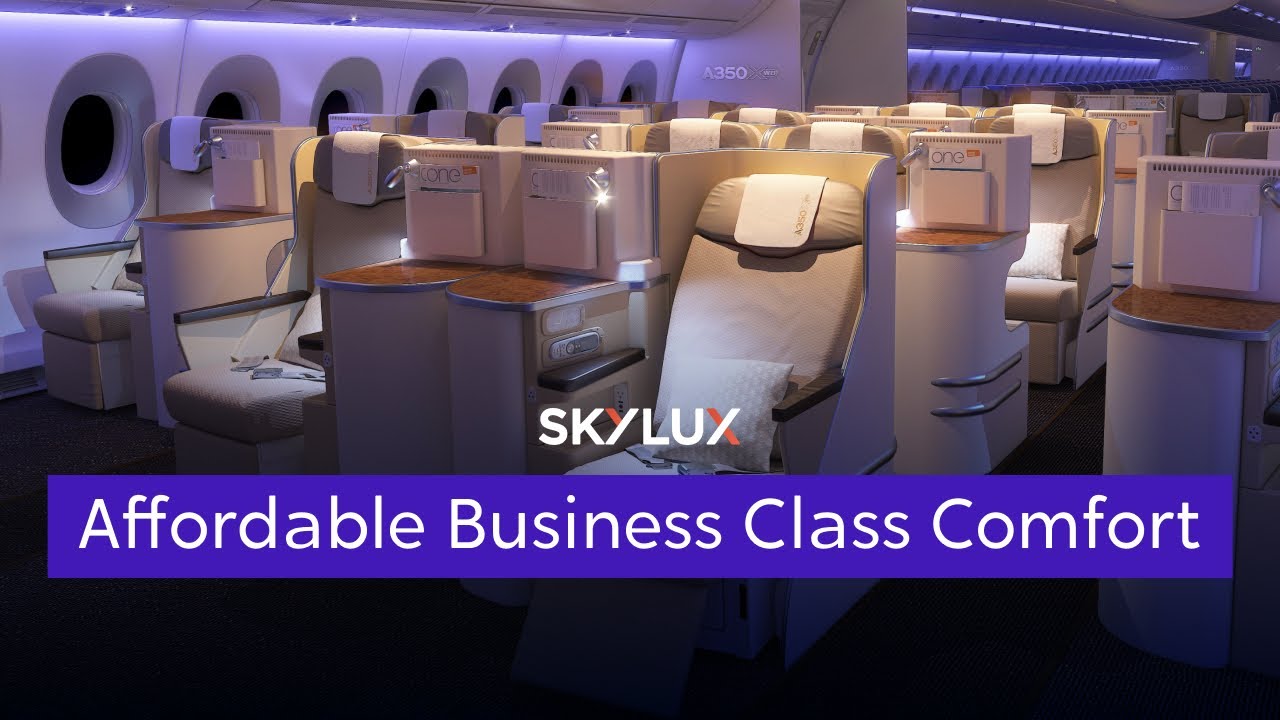 What is SkyLux Travel? Business Class Comfort You Can Afford - YouTube
