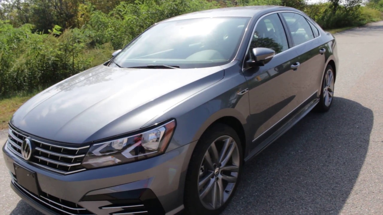 2017 Volkswagen Passat R-Line 4K miles 1 Owner - Clean Carfax - YouTube