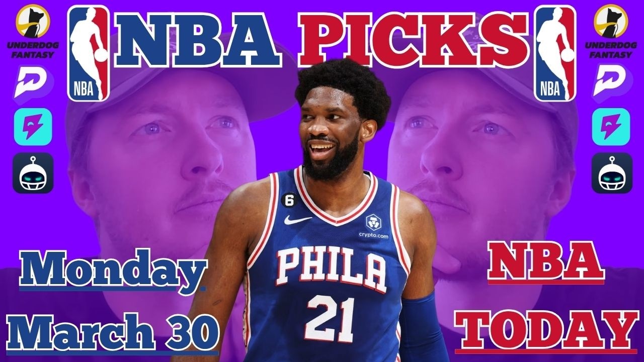 My 4 Best NBA Picks Today | Monday March 30 | Player Props, Bets, and ...