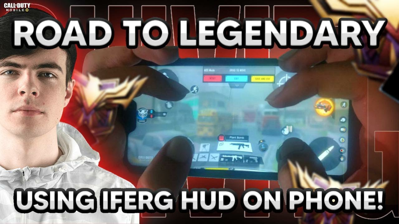 Road to Legendary Using iFerg HUD on Redmi 6 pro | Call of Duty mobile ...
