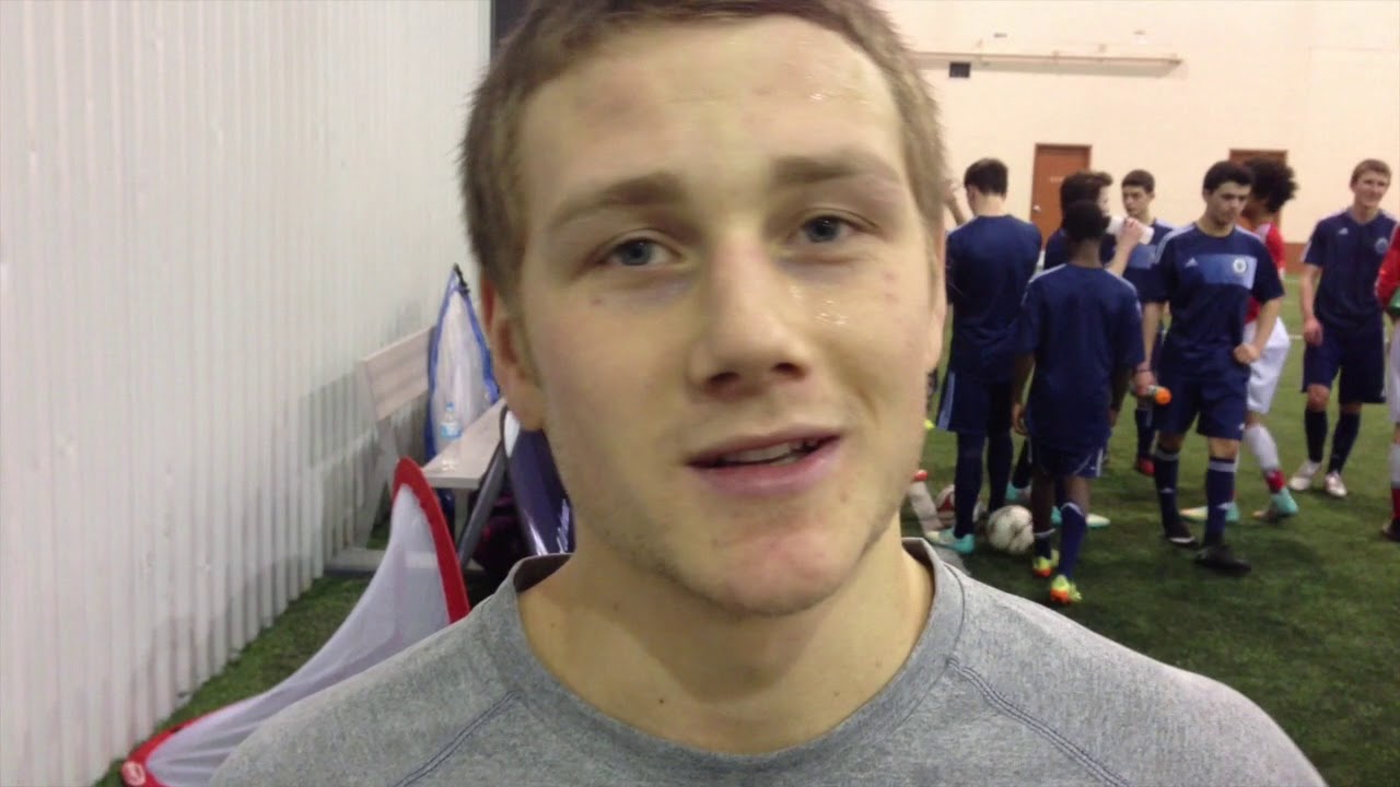 Brett Levis of the University of Saskatchewan Huskies signs a pro ...