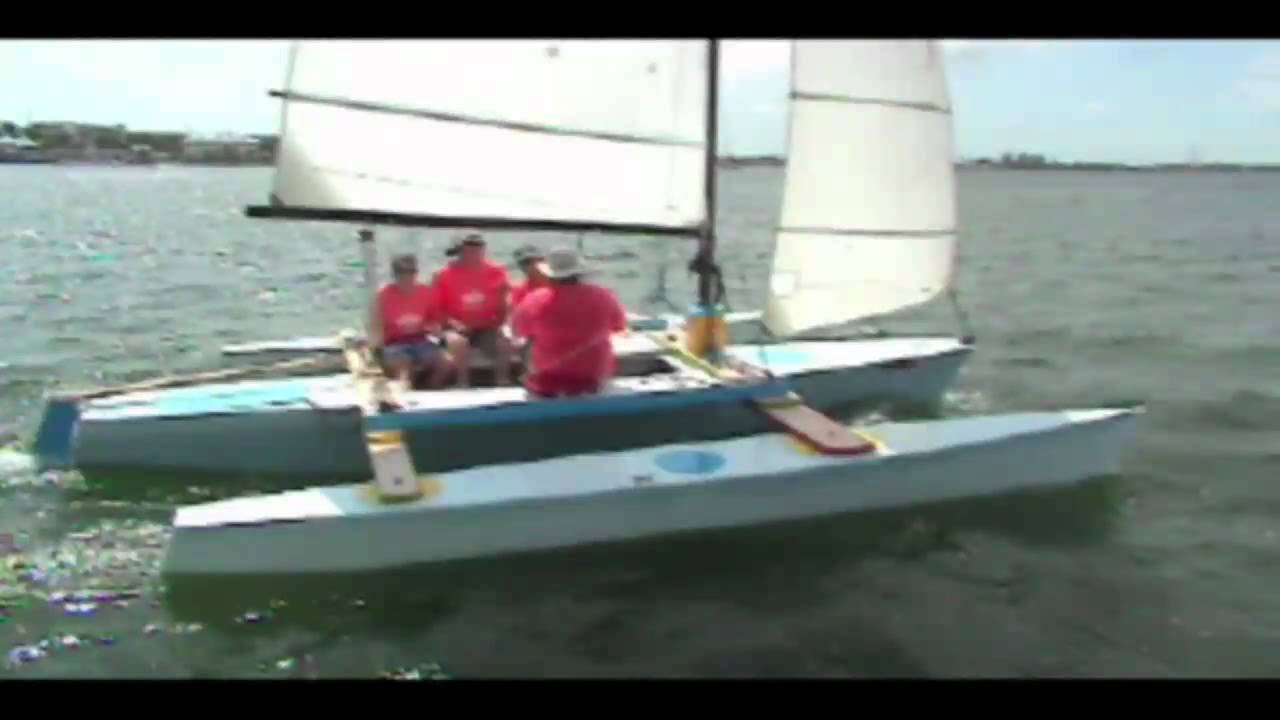 Seaclipper 20 Trimaran Launch in Florida Keys - YouTube
