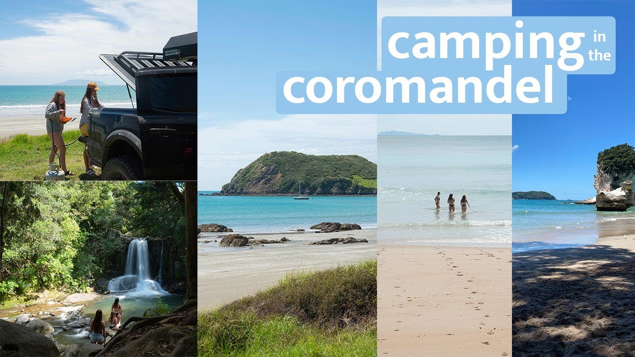 Camping in the Coromandel - Roadtrip :)) - YouTube