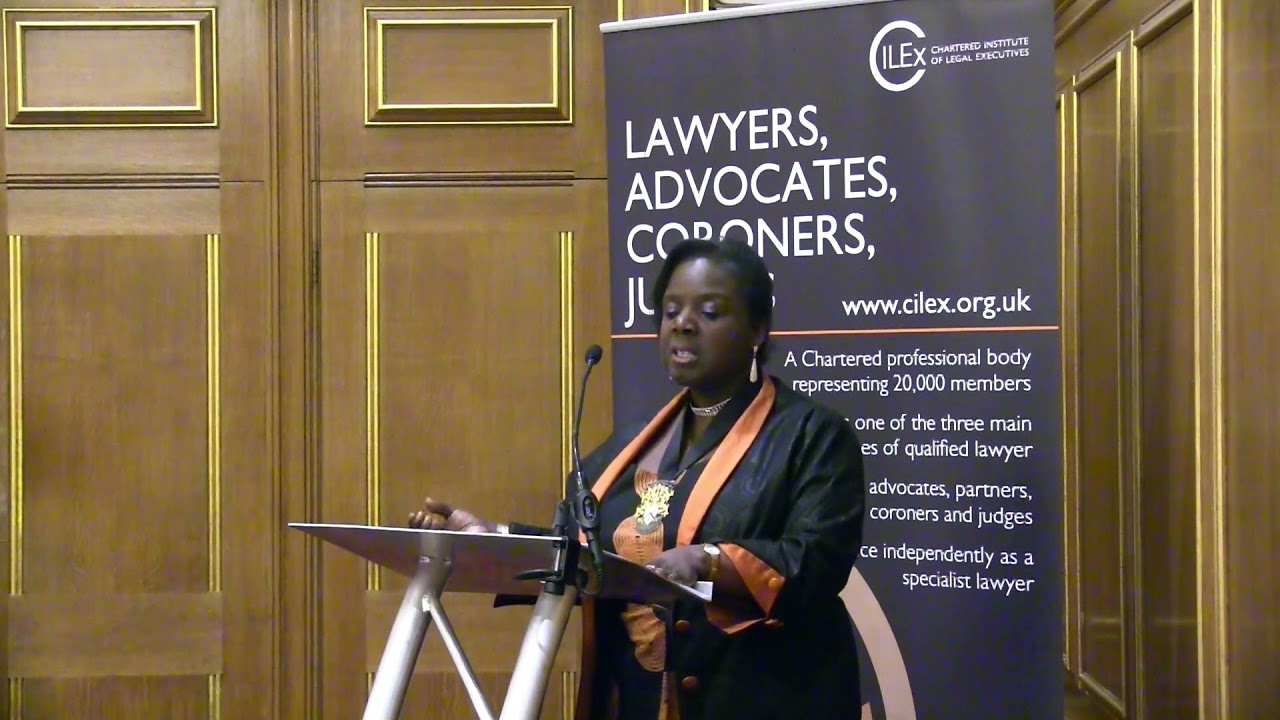 Millicent Grant FCILEx Presidential Inaugural Speech 13 July 2017 - YouTube