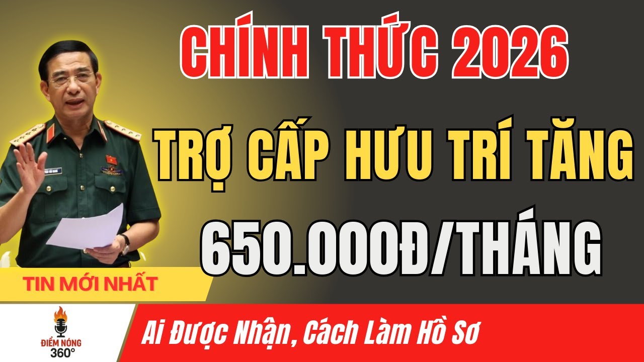 CHÍNH THỨC 2026: Người Cao Tuổi Được Nhận Trợ Cấp 650.000đ/Tháng – Hiểu ...