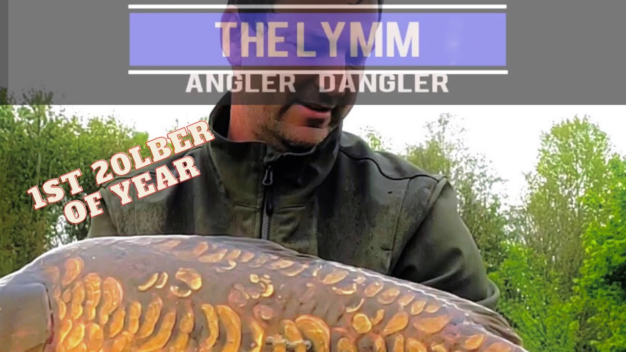 First 20lb carp of the year and its a stunner !! - YouTube