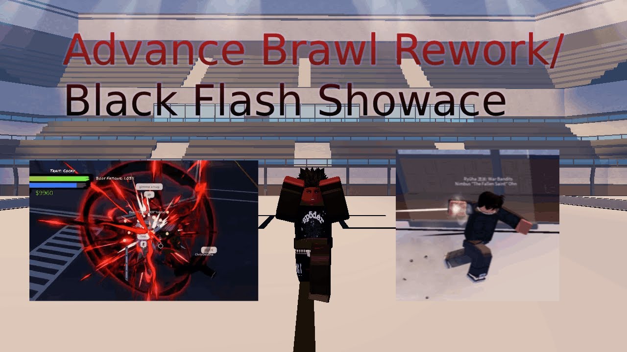 Advance Brawl Rework / Black Flash Showcase | Mighty Omega - YouTube