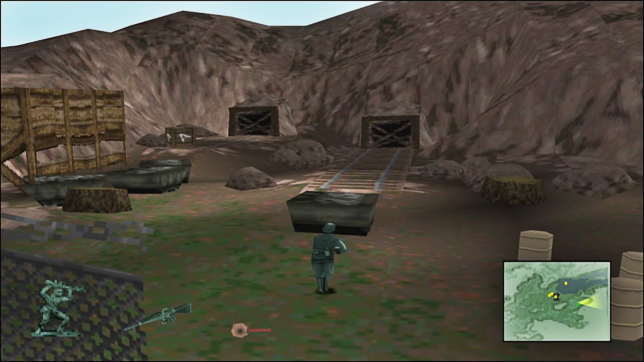 Army Men 3D PS1 Walkthrough # 10 - YouTube