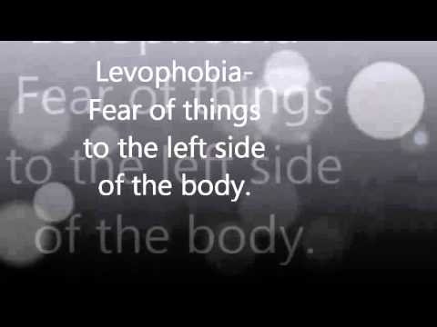 Levophobia Fear of things to the left side of the body - YouTube