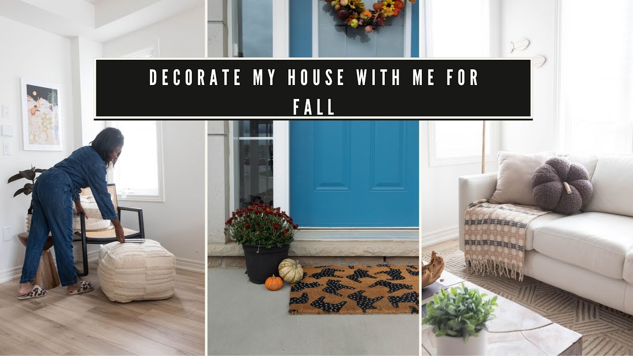 Decorate My House With Me For Fall | Fall DIY Decor - YouTube