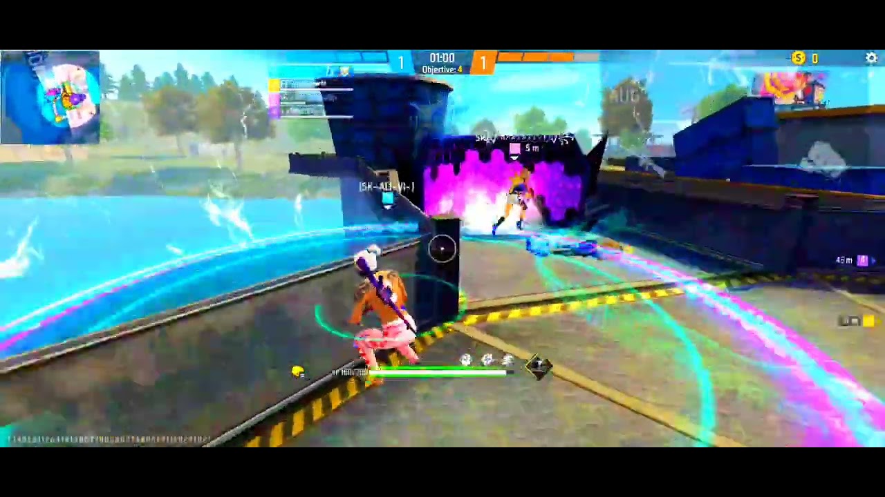 4 kill Free fire - YouTube