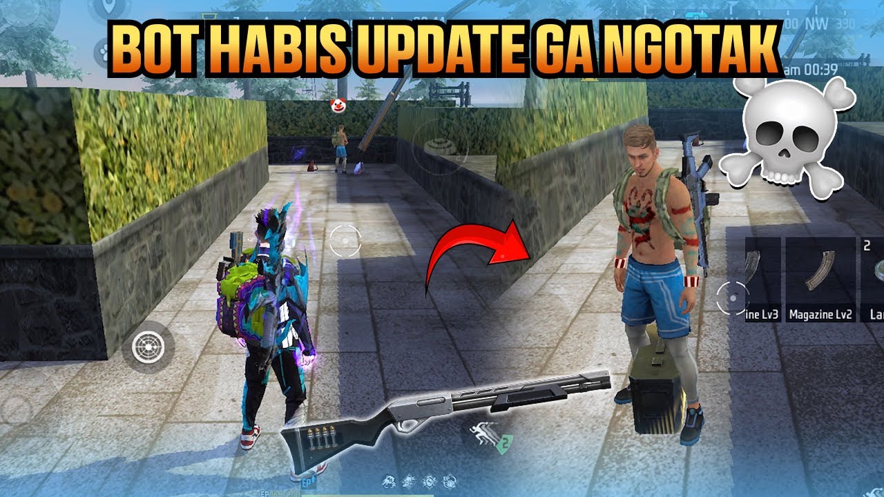 Review Update Terbaru FF! Bot sekarang udah setara Pro Player☠️ - YouTube