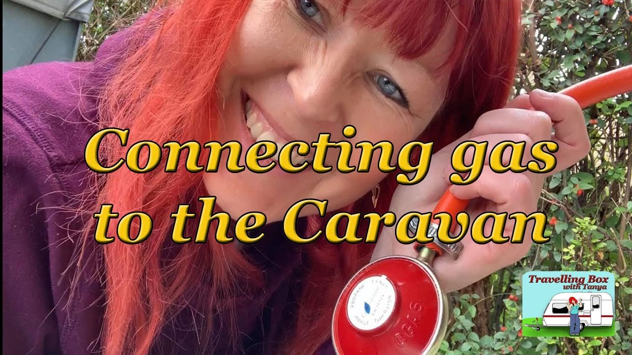 Connecting gas to a caravan - YouTube