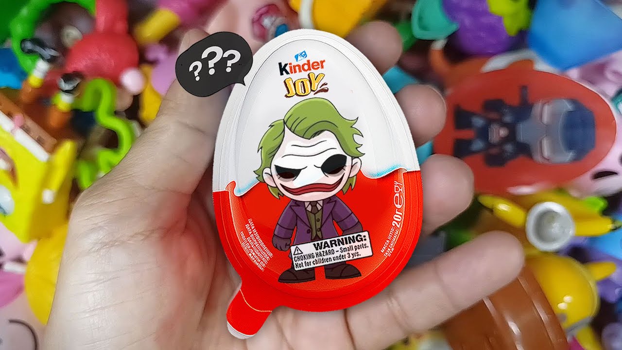 Unboxing Kinder Joy Hack Joker !! What Toys will We Get ?? - ASMR ...