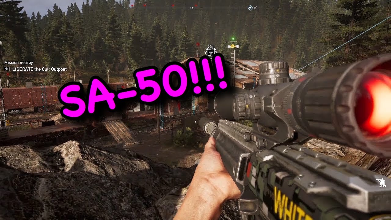 I Unlocked The SA-50 SNIPER!!! (Farcry 5 Pt. 4) - YouTube