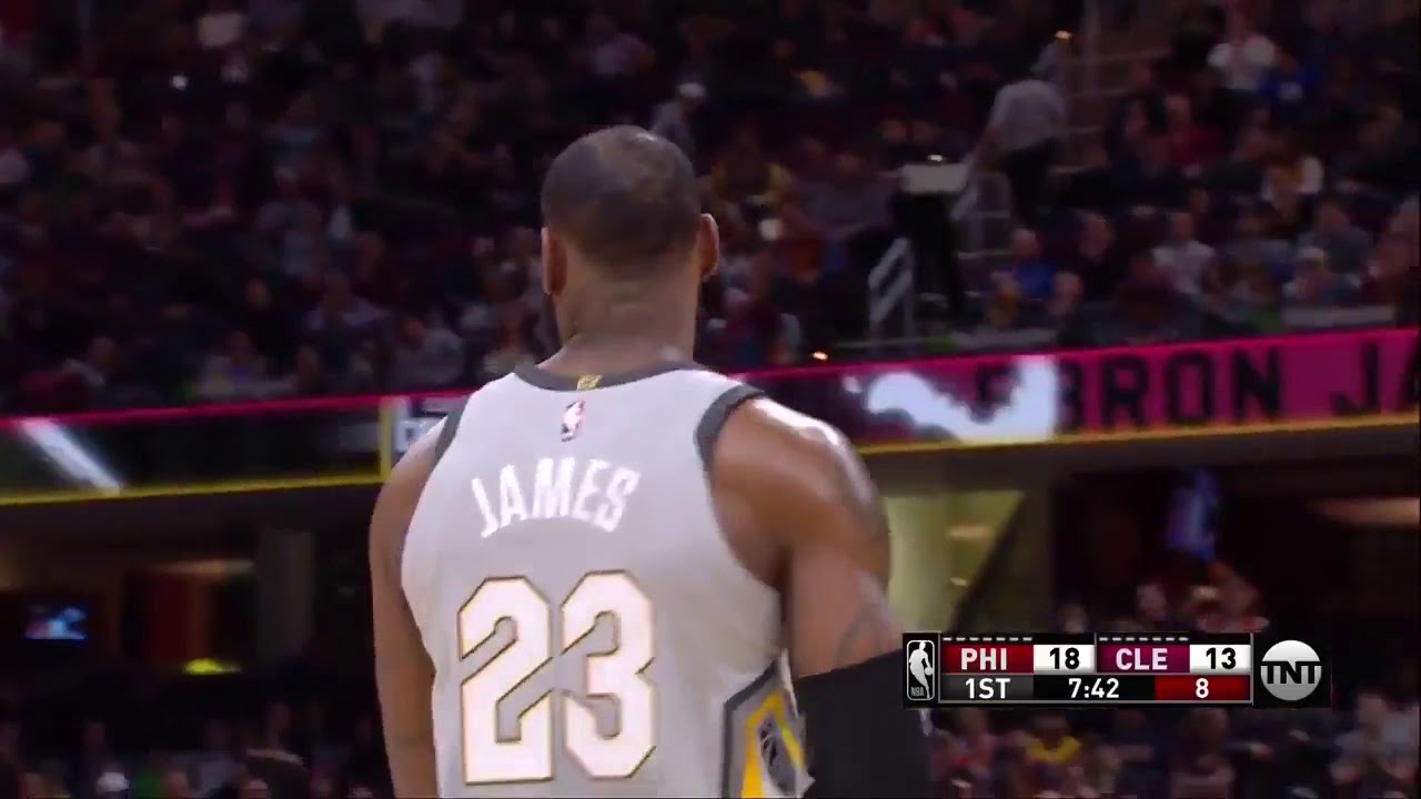 LeBron James Crazy Behind The Back Crossover - YouTube