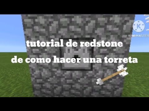 tutorial de redstone de como hacer una torreta - YouTube