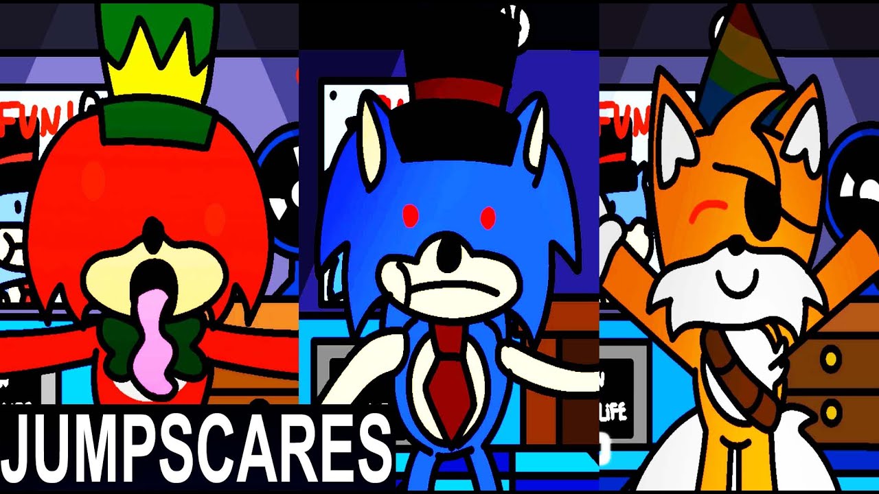 Sunky's Nights: The Game - Jumpscares - YouTube