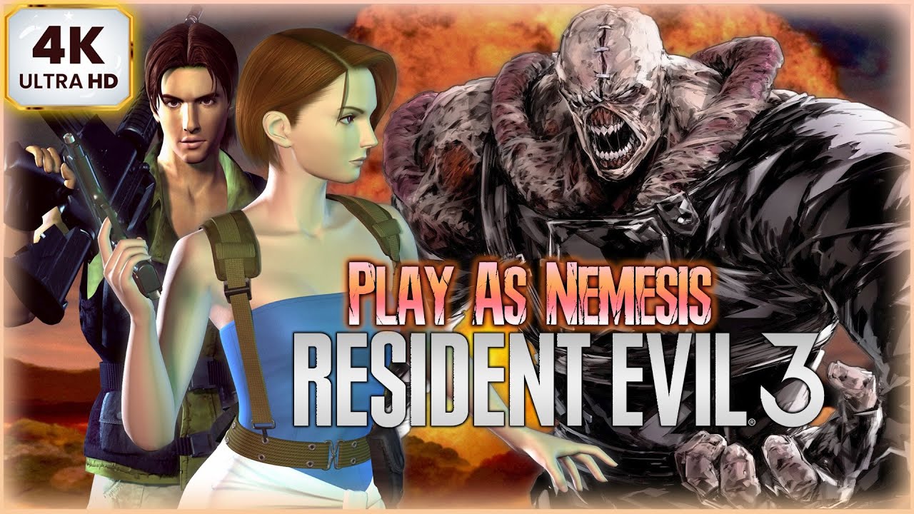 RESIDENT EVIL 3 Nemesis Scenario PLAY AS NEMESIS MOD By Komizo 4K resident-evil-3-nemesis-scenario-play-as-nemesis-mod-by-komizo-4k