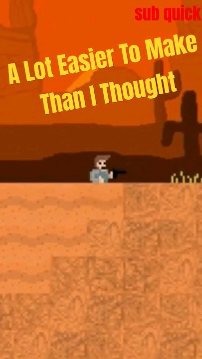 Honestly, It's SURPRISING How Easy It Is To Make Quicksand! #devlog #indiedev #gaming #shorts ...