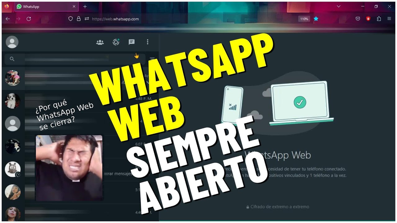 Wsp Web se cierra solo? WHATSAPP WEB SIEMPRE ABIERTO EN TU PC 2024👍 ️ ...