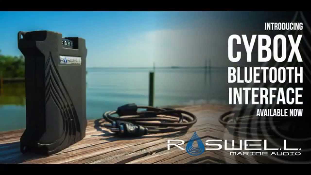 Roswell Marine Audio - Cybox Bluetooth Interface - YouTube