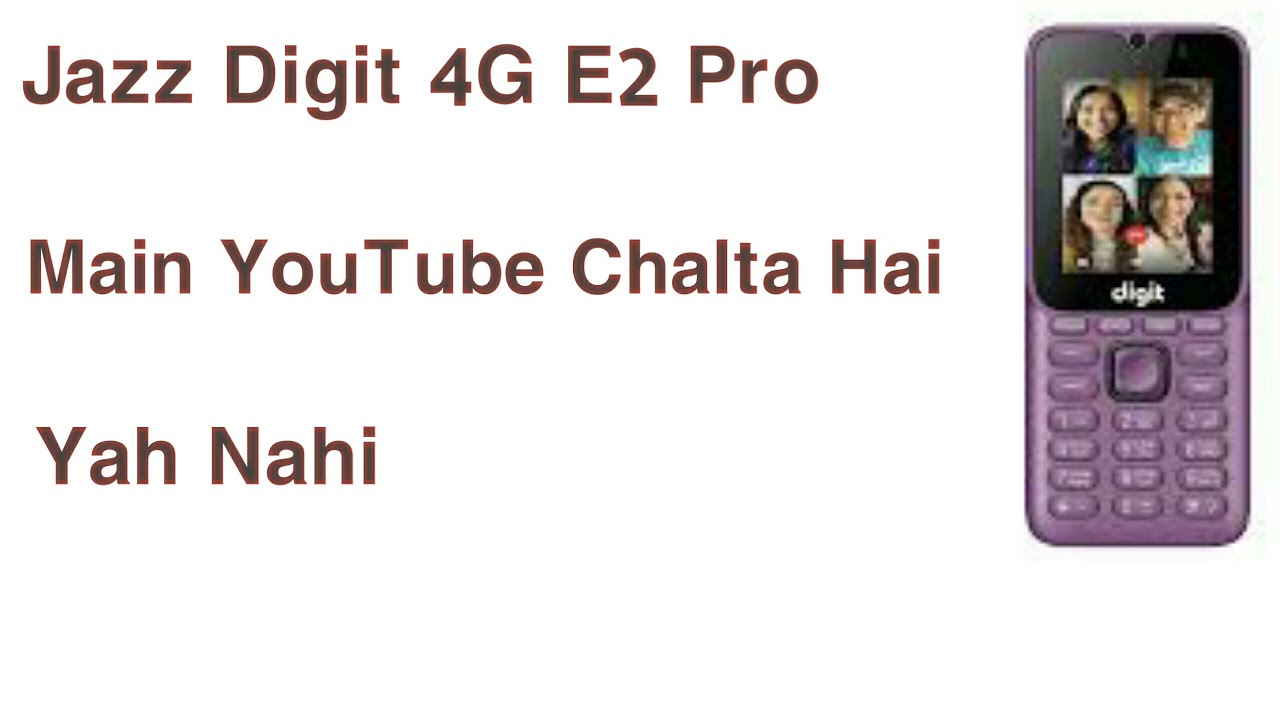 jazz digit e2 pro youtube not working In 2024 | youtube problem - YouTube