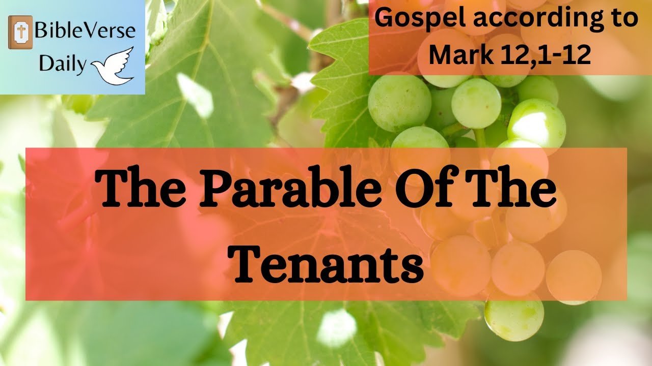 The Parable Of The Tenants (Gospel according to Mark12,1-12) - YouTube