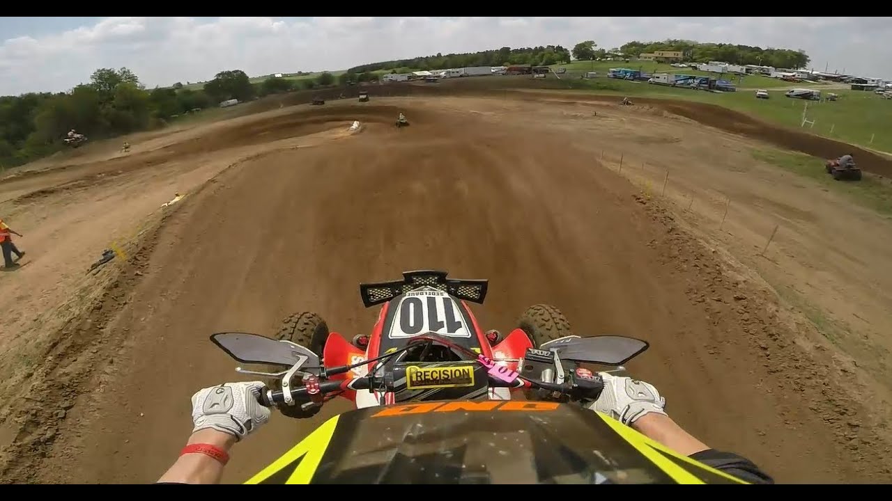 Casing The Big Triple At Sunset Ridge MX - YouTube