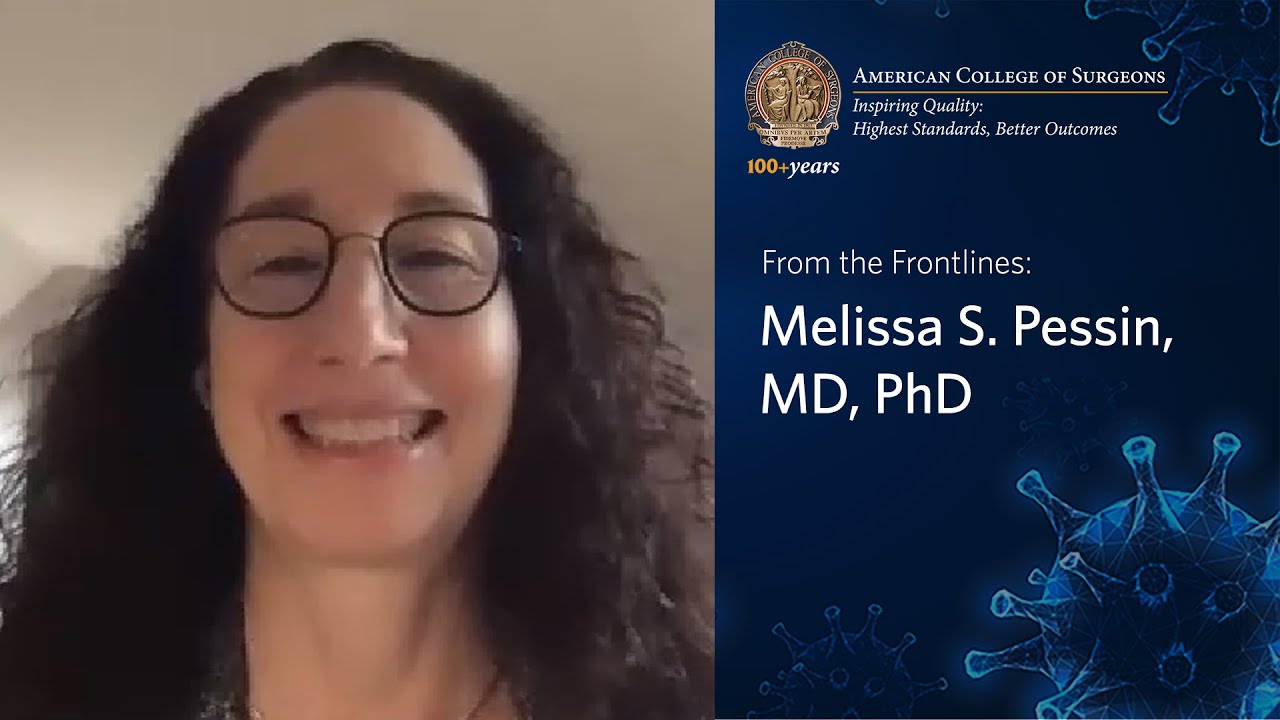 An interview with: Melissa S. Pessin, MD, PhD - YouTube