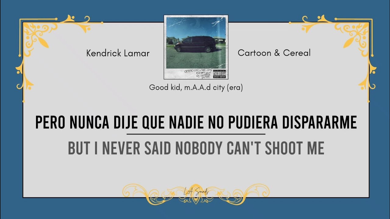 Kendrick Lamar - Cartoon & Cereal | Sub. Español | G.K.M.C. - YouTube