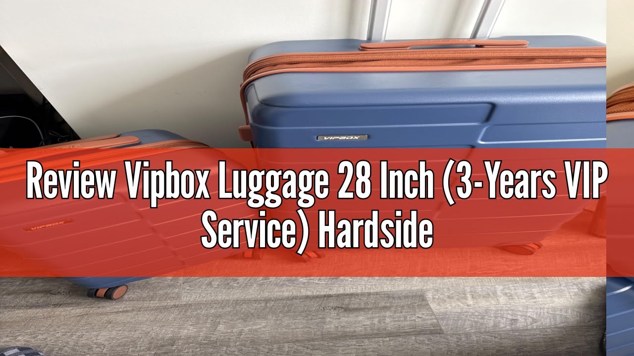 Review Vipbox Luggage 28 Inch (3-Years VIP Service) Hardside Expandable ...
