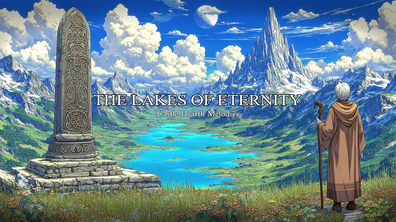 Fantasy Music for Relaxation & Peace — The Staff-Bearer at the Lakes of ...