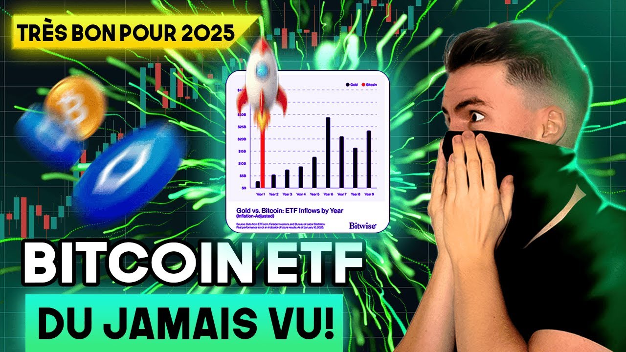 Bitcoin: Du JAMAIS vu dans les ETF - YouTube