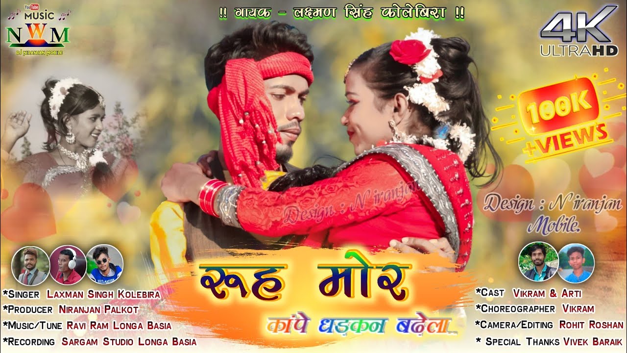 Ruh Mor Kape रूह मोर कांपे, Singer Laxman Singh, New Thet Nagpuri Video ...