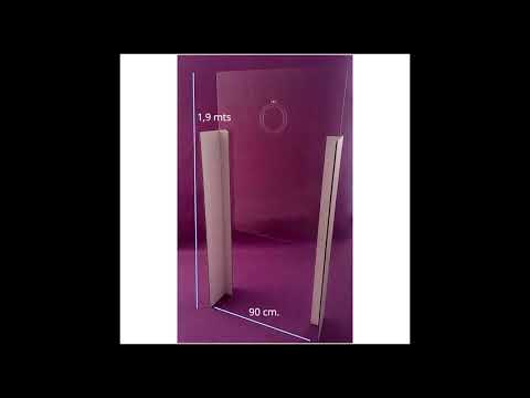 Mamparas de metacrilato