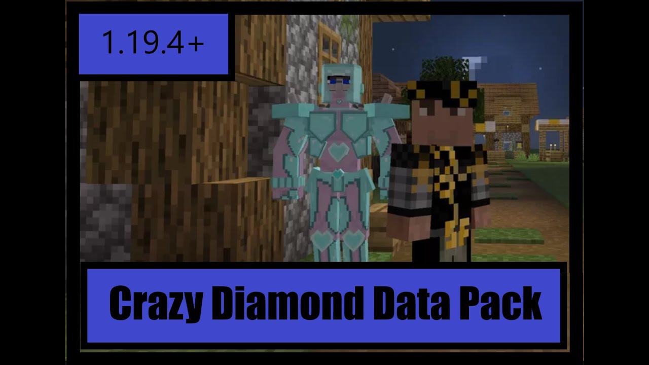 Crazy Diamond Data Pack (for Minecraft 1.19.4+) - YouTube