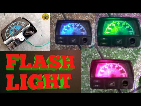 CD 70 motorcycle Mein LED light lagaen | how to install LED light CD 70 ...