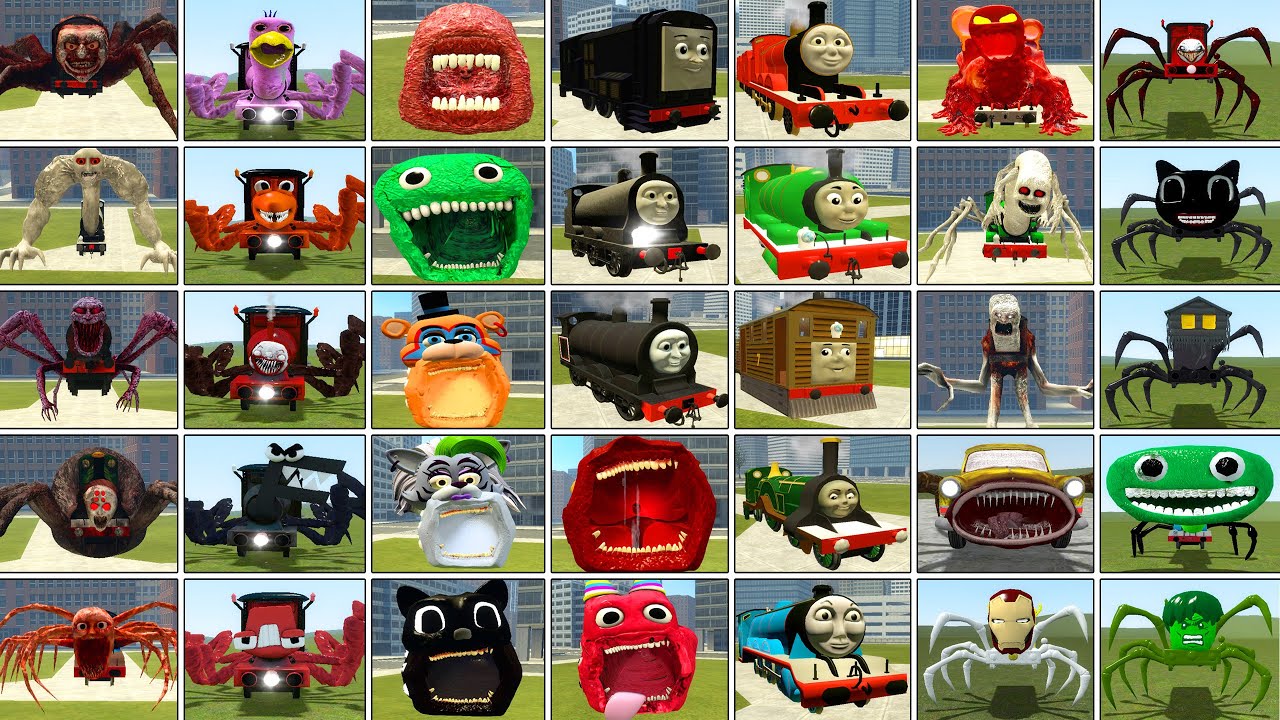 New All Train Monster Battle: Thomas The Train,James,Diesel,Gordon ...