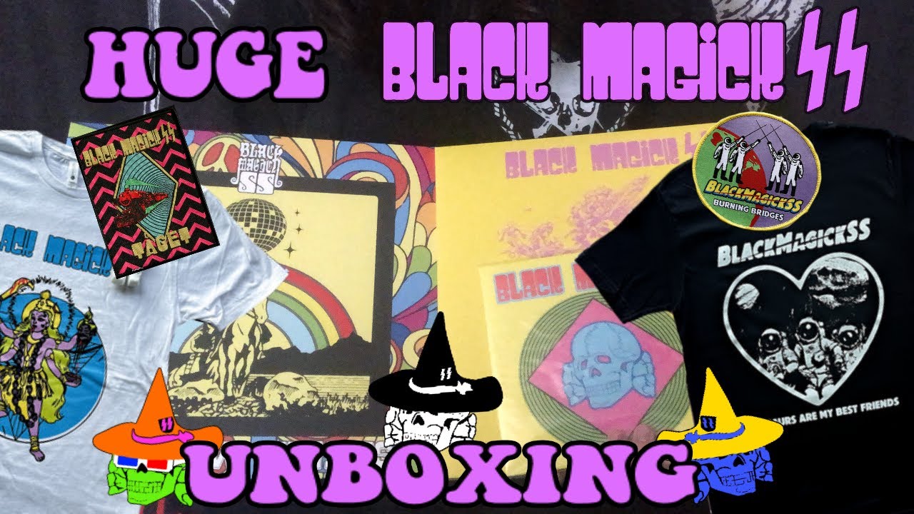 HUGE Black Magick SS Unboxing! New + Old Merch! - YouTube