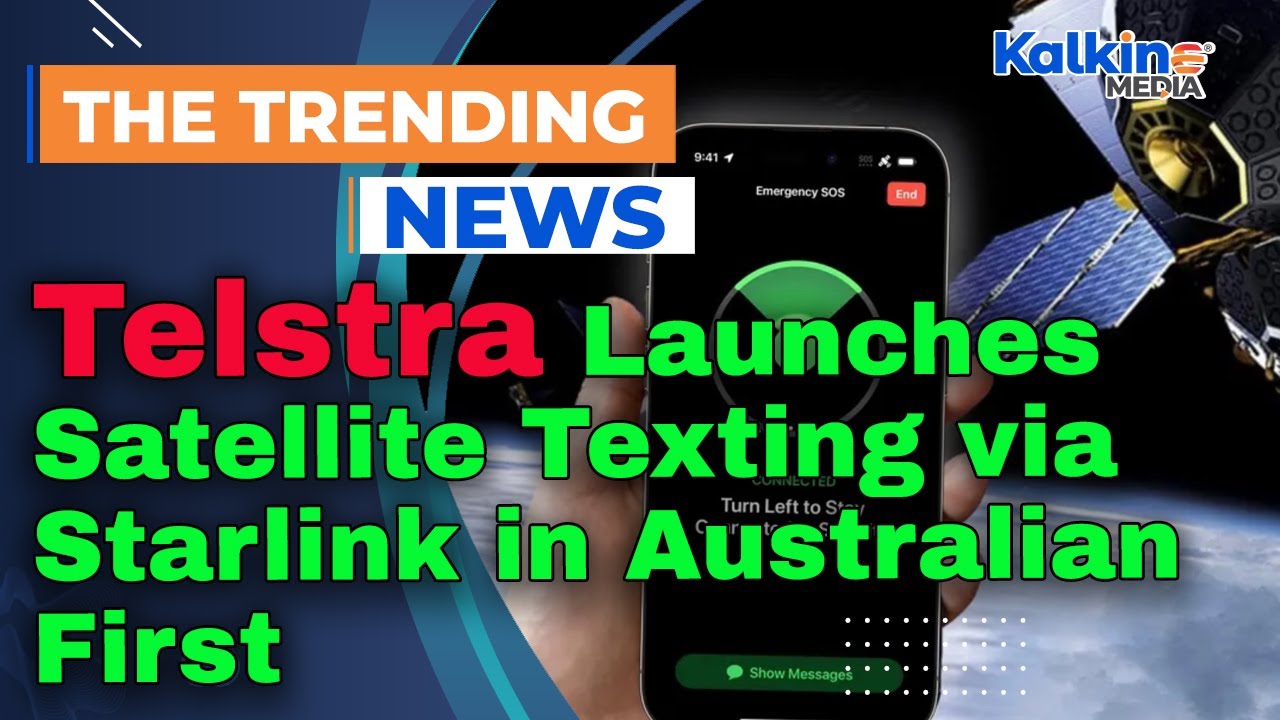 Telstra Launches Satellite Texting via Starlink in Australian First ...