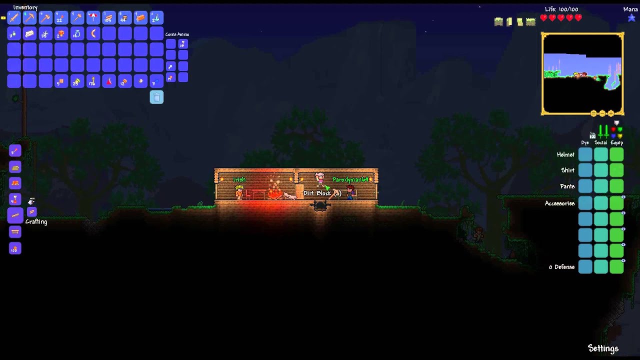 Terraria Shenanigans - Episode 1: Brown. - YouTube