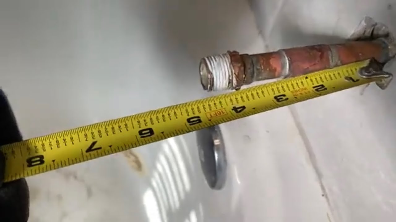How to EXTEND and REPLACE pipe for shower faucet Spout. - YouTube