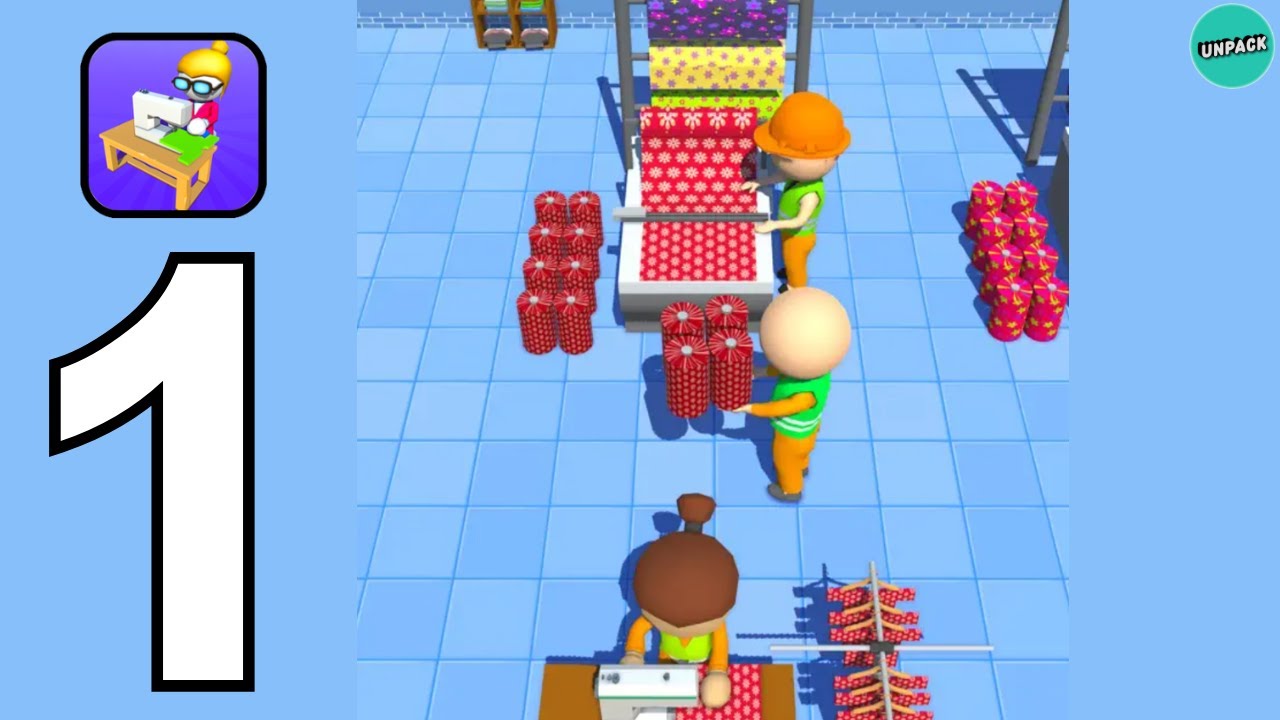 Fashion Factory-Gameplay Walkthrough Part 1(iOS, Android) #casualgames ...